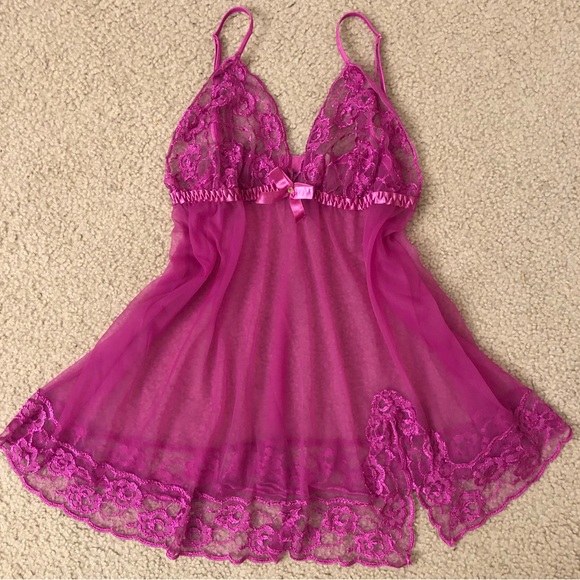 Frederick's of Hollywood | Intimates & Sleepwear | Vintage Y2k Purple ...